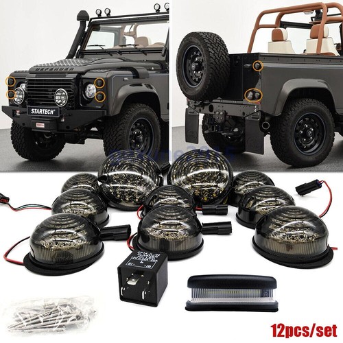 1990-2016 Land Rover Defender 90/110 Complete LED Light Upgrade Kit ...