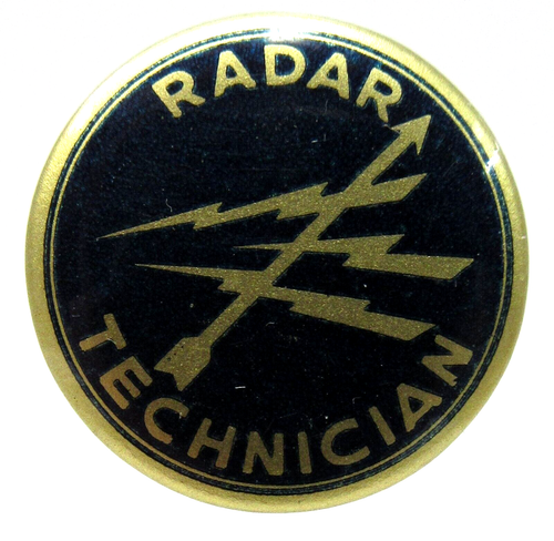 older RADAR TECHNICIAN 7/8"diameter celluloid pinback button wb | eBay