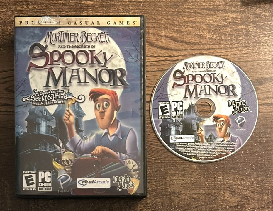 Mortimer Beckett the Secrets of Spooky Manor PC CD-Rom Computer Game | eBay