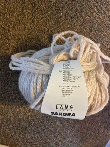 Lang Sakura Luxury Yarn, 1 Skein , Color 1096.0009 | eBay