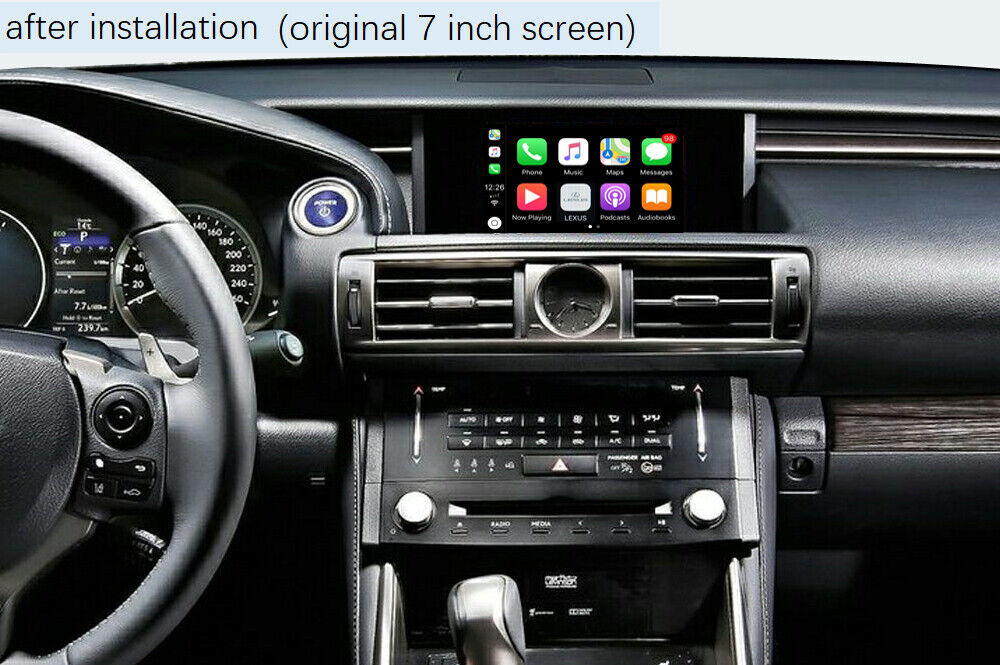 for Joystick Lexus Wireless Carplay Airplay IS RX GS NX ES CT LS LC RC ...
