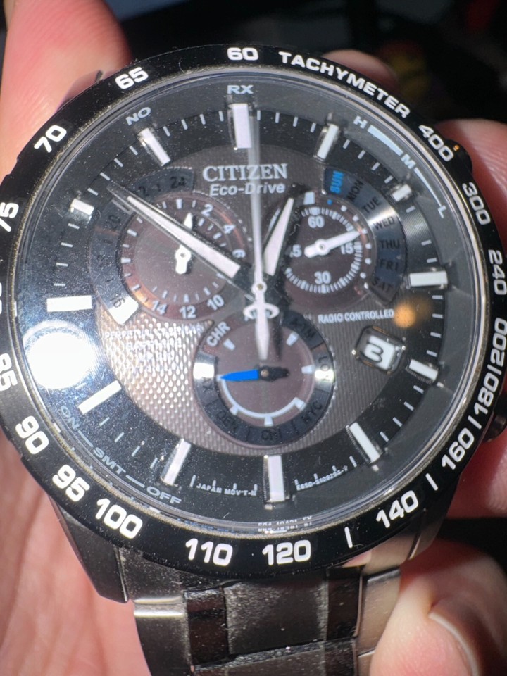 Citizen Super Titanium Eco-Drive PCAT Men's Watch AT4010-50E ...