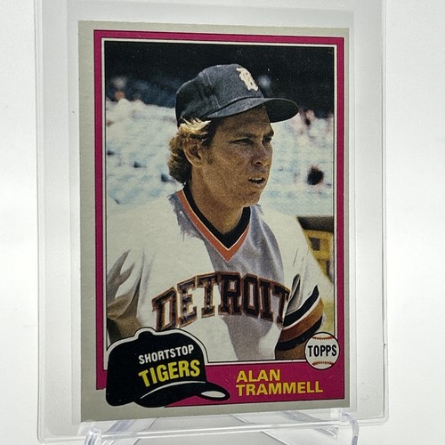 1981 Topps Alan Trammell Baseball Card #709 NM-Mint FREE SHIPPING | eBay
