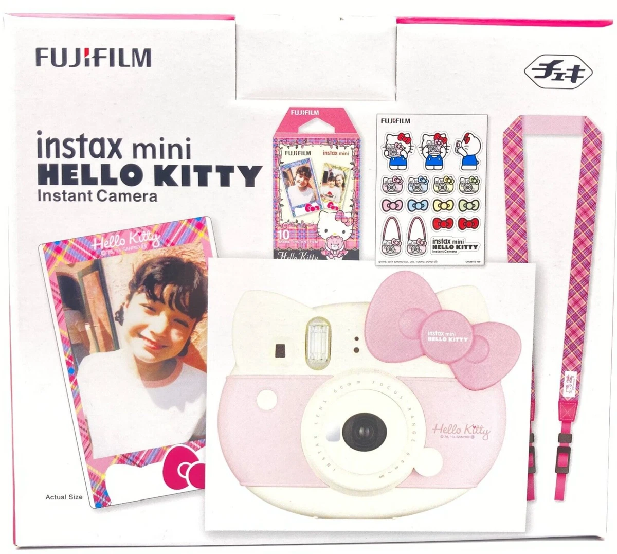 Polaroid Camera Fujifilm Pink Hello Kitty