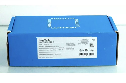 Lutron Homeworks QS Lutron LQSE-4A5-120-D DIN Power Module | eBay