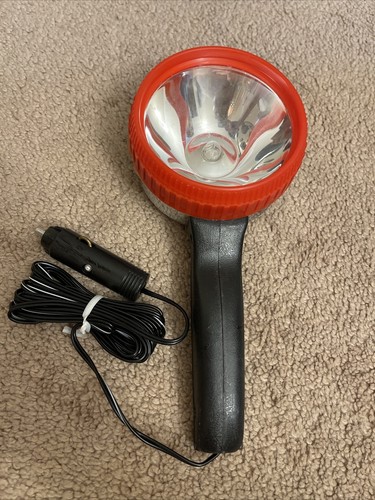 VINTAGE Hand Held Car Truck Spotlight Warning Light w/ Cigarette ...