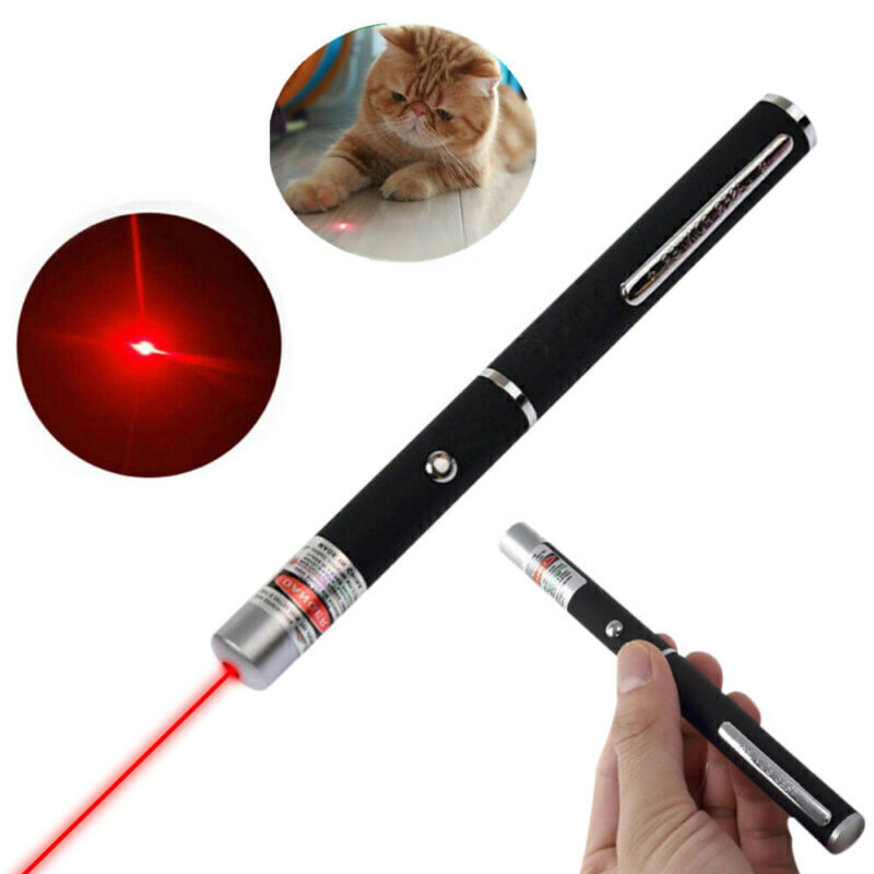 10pcs Red Laser Pointer Pen AAA Lazer Visible Beam for Pet Cat Dog Toy ...