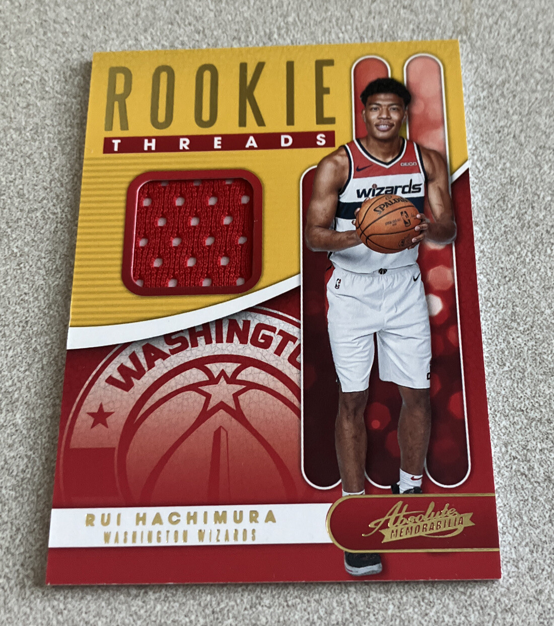 2019-20 Panini Absolute RC Threads RT-THM Rui Hachimura Wizards | eBay