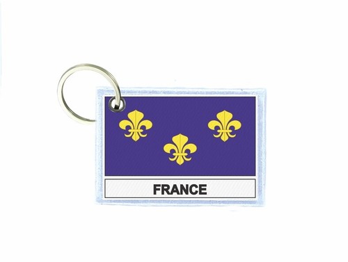Holder Keys Key Keys Printed Double Face Flag Fleur De Lys King from ...
