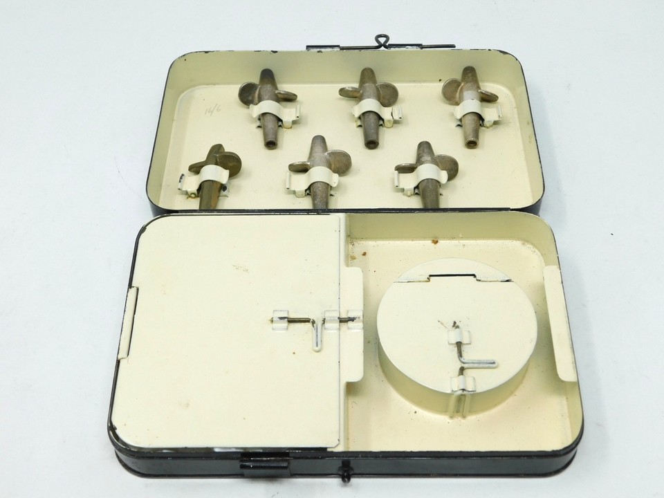 Vintage Hardy Bros. Lure Box, With 10 Brass Devon Baits - CC145 | eBay