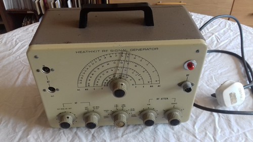 VINTAGE HEATHKIT RF SIGNAL GENERATOR. | eBay UK