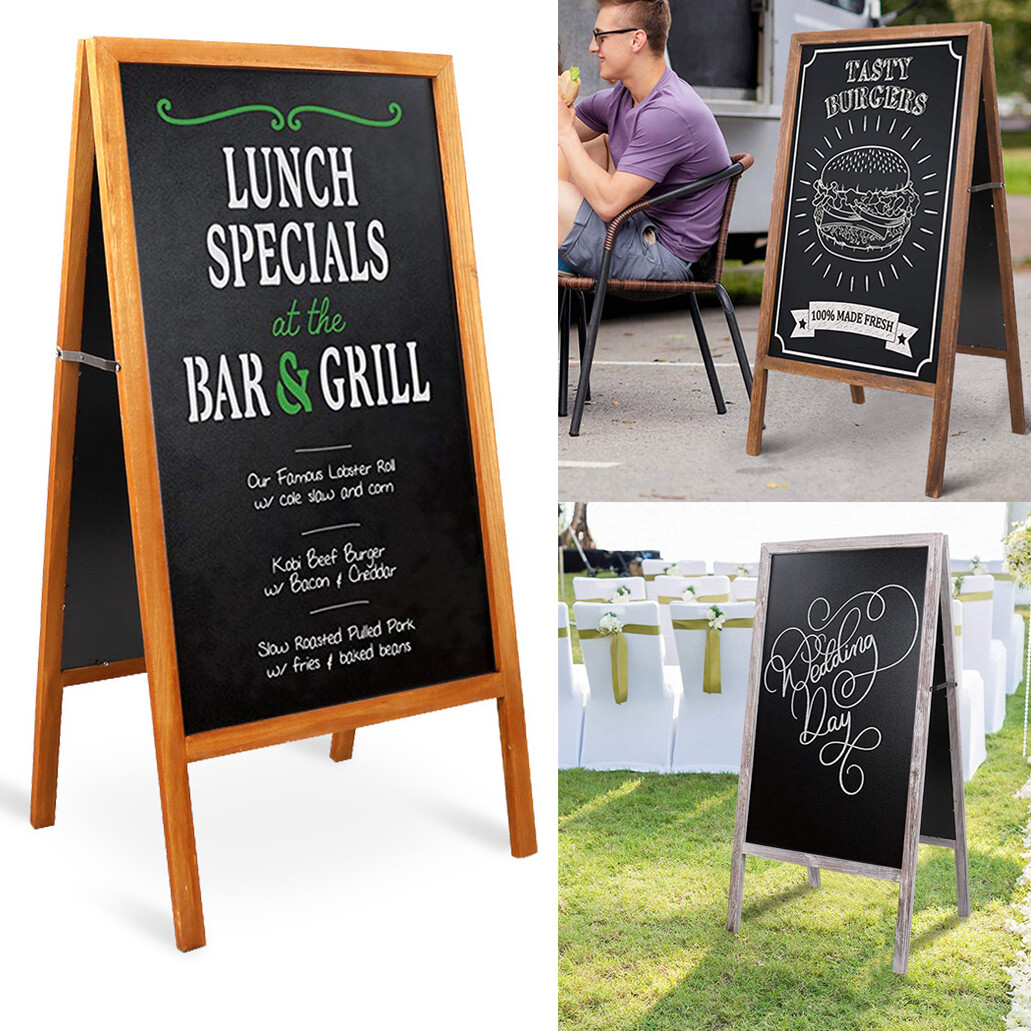 Large Chalkboard Sign Wedding