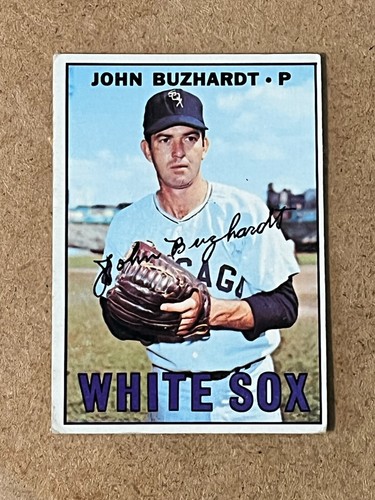 1967 Topps John Buzhardt #178 VG | eBay