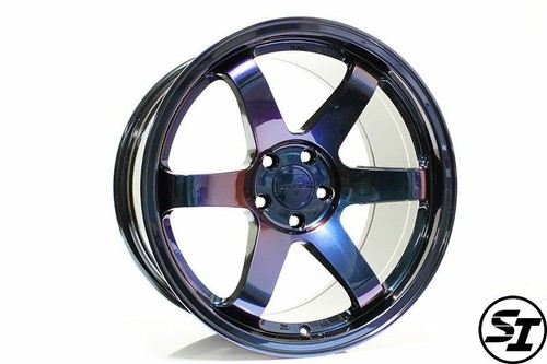 ROTA GRID WHEELS CHAMELEON 18X9.5 +20MM 5X114.3 FIT EVO 8 9 X 240SX S14 ...