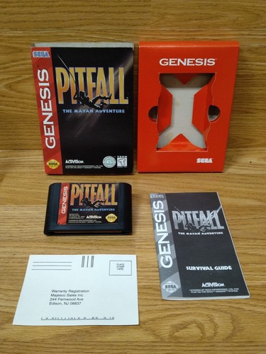 Pitfall: The Mayan Adventure (Sega Genesis, 1994) CIB Complete ...