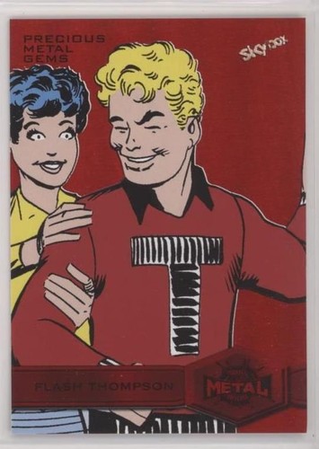 EPACK Spiderman Metal Universe Red PMG Precious Metal Gems #127 Flash ...