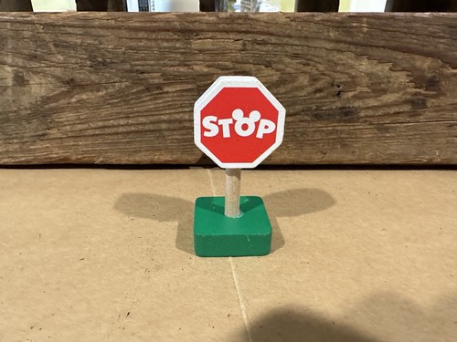 Melissa and Doug - Disney Mickey Mouse Deluxe Wooden Playset Stop sign ...