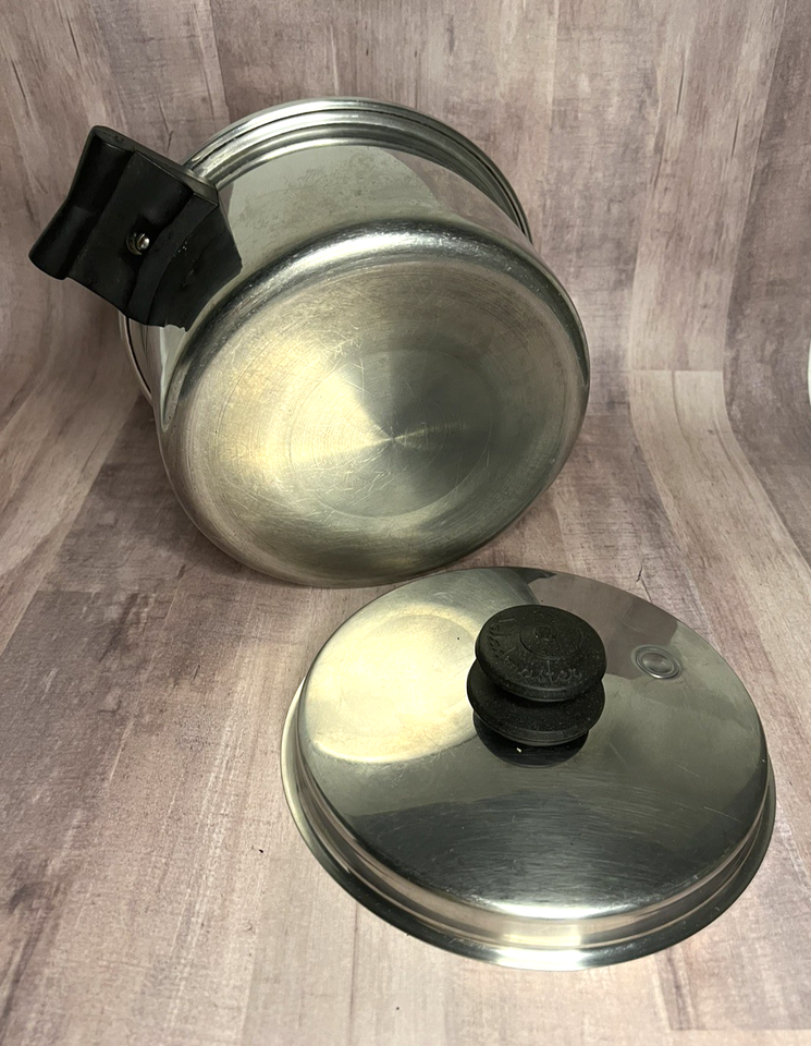 Saladmaster 2 QT Utility Pot with Lid Stainless Steel 18-8 Tri Clad | eBay