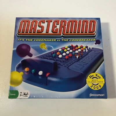 Mastermind Code Breaker Game 2009 New In Sealed Box Dr Toy | eBay