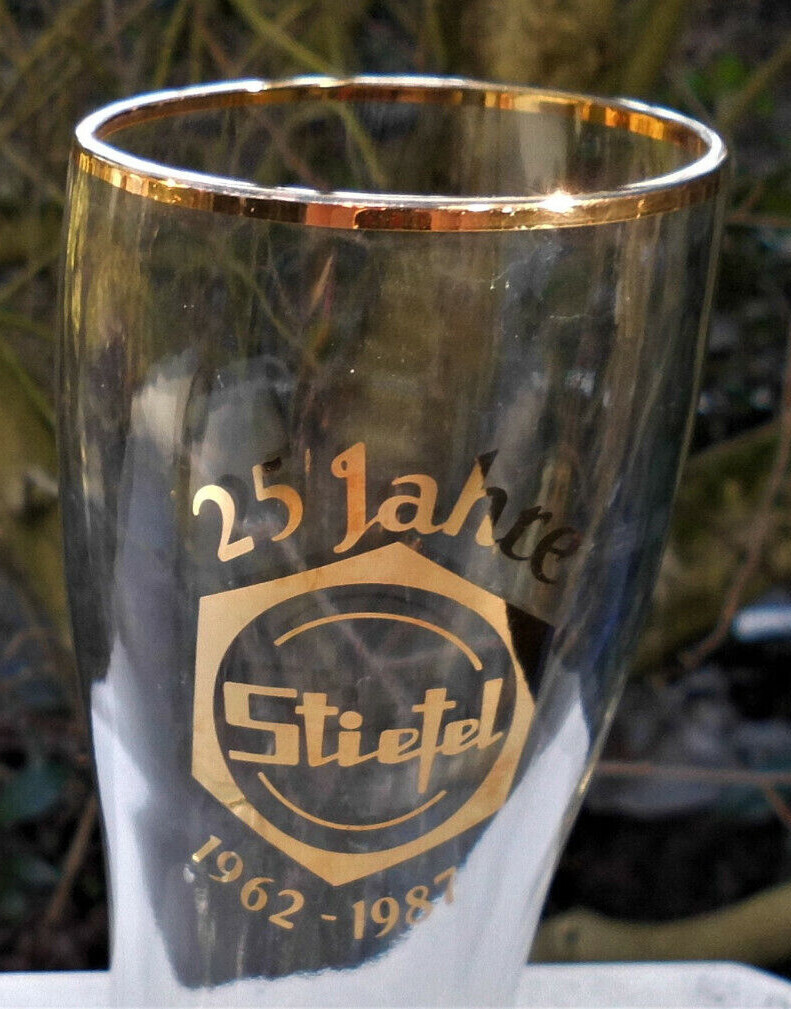 Bierstiefel Stiefel Bierglas 25 Jahre Stiefel Gaststätte Osnabrück Köln ...
