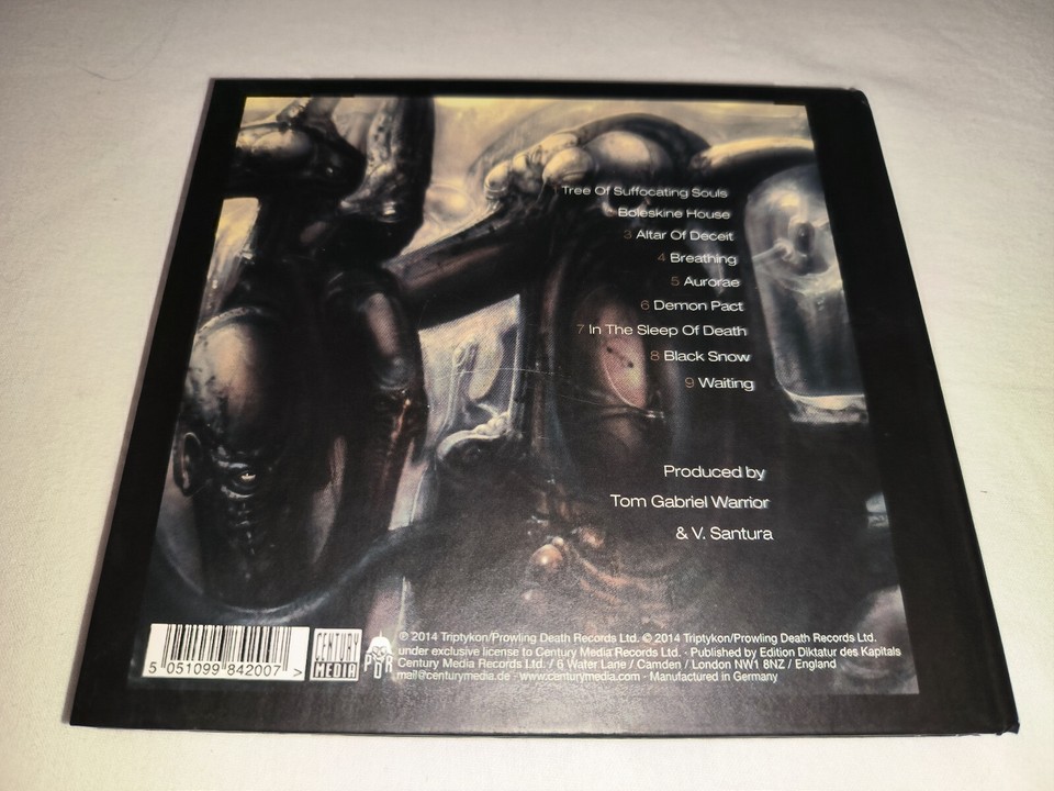 Triptykon 2014 CD - Melana Chasmata (Limited Digibook) Celtic Frost ...