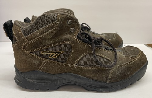 Hi-Tec Mens Size 13 Sierra Lite 4 Brown Leather Work Boots Shoes | eBay