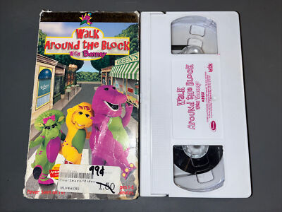 Barney - Walk Around the Block with Barney (VHS, 1999) 6 45986020314| eBay
