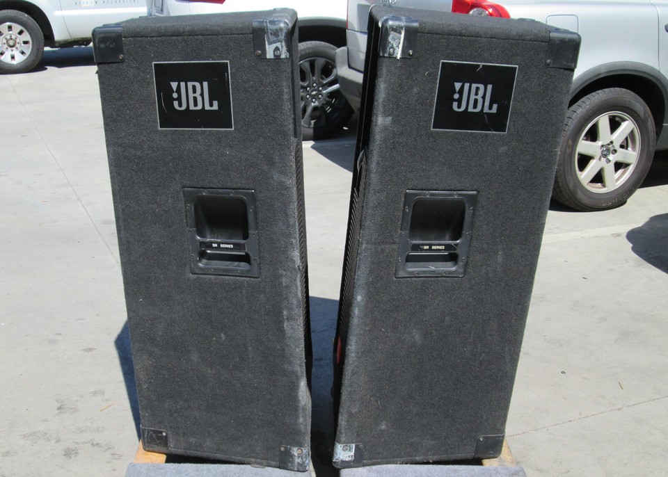 PAIR of JBL SR Series SR4732A 12" Three-Way Passive Bi-Amplified ...