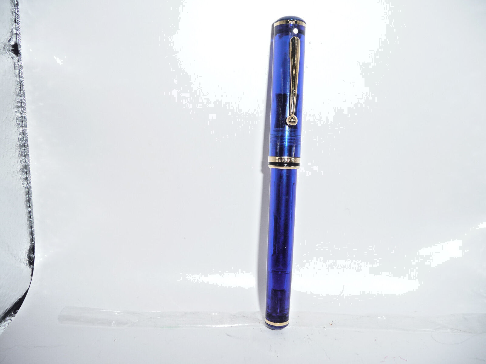 Sheaffer Vintage W.D. "Levenger" Mediterranean Blue Fountain Pen-14k ...