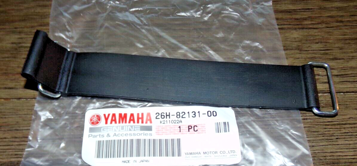 YAMAHA MOTORCYCLE, SNOWMOBILE, RUBBER RETAINING STRAP 26H-82131-00 | eBay