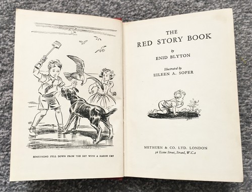 ENID BLYTON THE RED STORY BOOK VINTAGE HARDBACK 1953 EILEEN SOPER ...