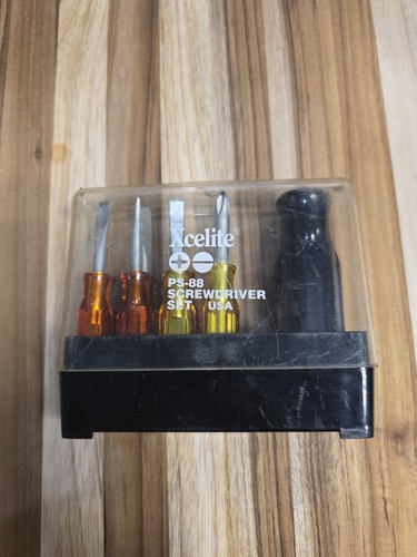 Vintage Xcelite PS-88 screwdriver nutdriver set Original Case Made In ...