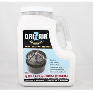 Rainier DZA-160 Dehumidifier DRI-Z-AIR Refill Crystals 10 Pound Jug ...