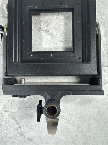 Original Vintage Front End For Calumet 4x5 Black Metal Monorail View ...