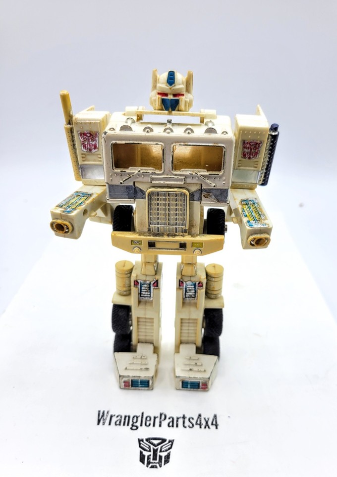Vintage G1 G2 Transformers Optimus Prime Trailer Ultra Magnus Figure ...