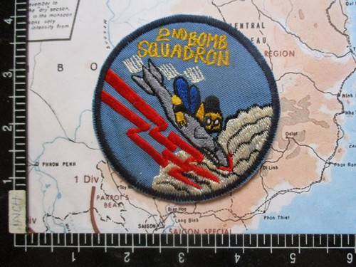 PATCH _ USAF 2nd BOMB SQUADRON PATCH | eBay