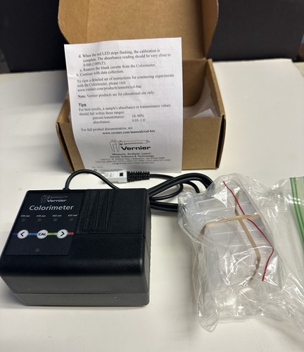 Vernier Colorimeter COL-BTA Model col4814R2 Experiment Science Lab ...