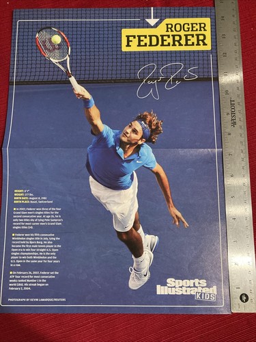 Roger Federer 2007 Print Poster - Great To Frame! | eBay