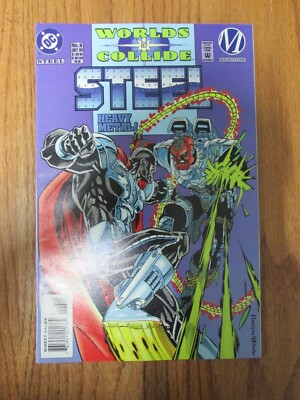 COMIC BOOK - DC COMICS - WORLDS COLLIDE STEEL NO 6 JULY 1994 | eBay
