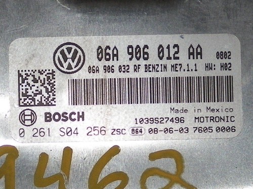 11 GOLF JETTA AT COMPUTER BRAIN ENGINE CONTROL ECU ECM MODULE 06A 906 ...