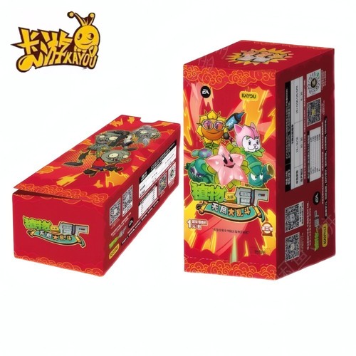 Kayou Plants VS Zombies Game Battle Collection Trading Cards Booster ...