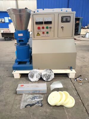 5500W Electric Animal Feed &Wood Pellet Machine Commercial Pellet ...