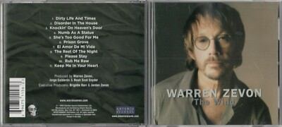 Warren Zevon - The Wind (CD, Aug-2003, Artemis Records) LN 699675115623 ...