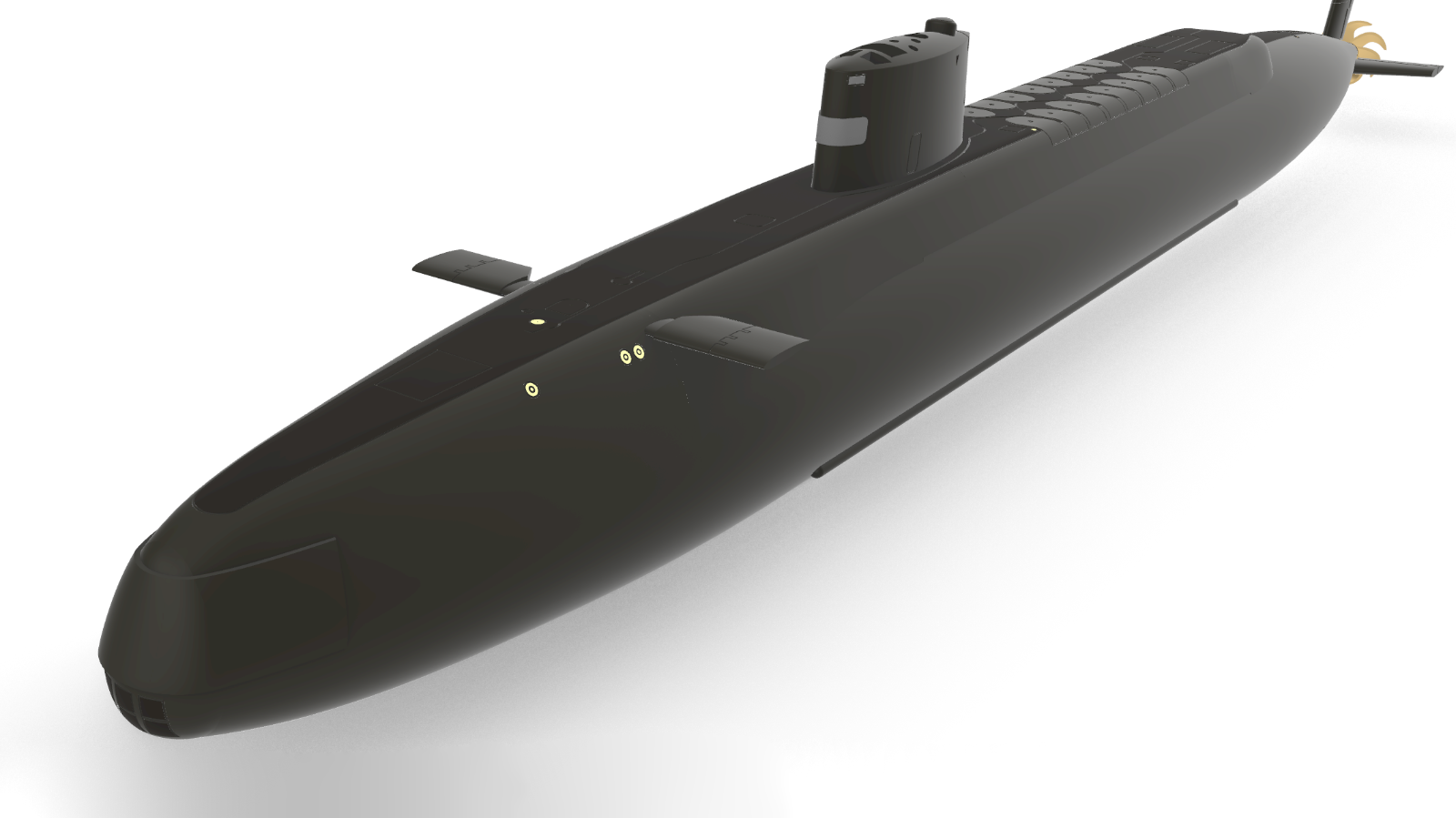 HMS Resolution S22 - Submarine self assembly model kit scale 1:150 ...