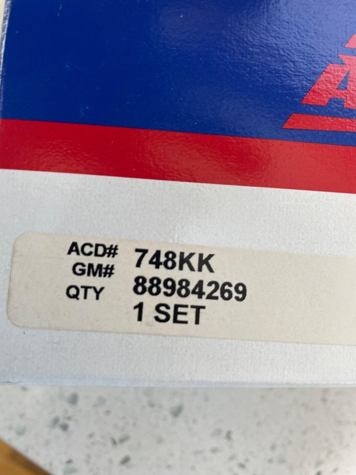 748KK ACDelco Spark Plug Wires Set GM Chevy 2003-9 8.1 L 496 Cu Inch | eBay