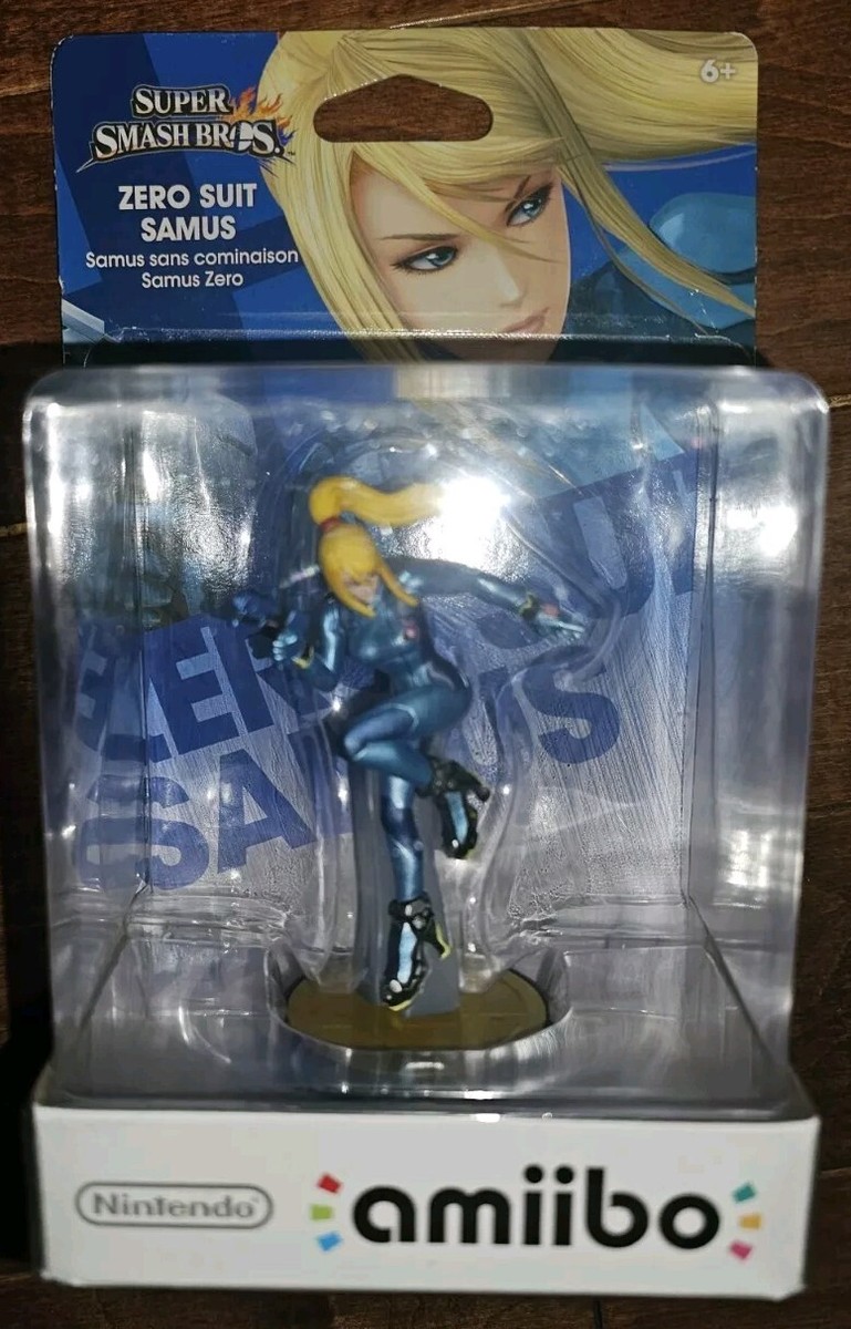 Zero Suit Samus Amiibo Super Smash Bros For Nintendo Wii Super Smash