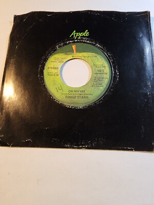 RINGO STARR - OH MY MY / STEP LIGHTLY- Apple GOOD F61 | eBay