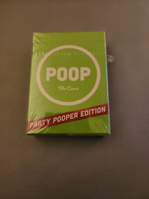 Poop the Card Game and Party Pooper Edition New Open Box | eBay
