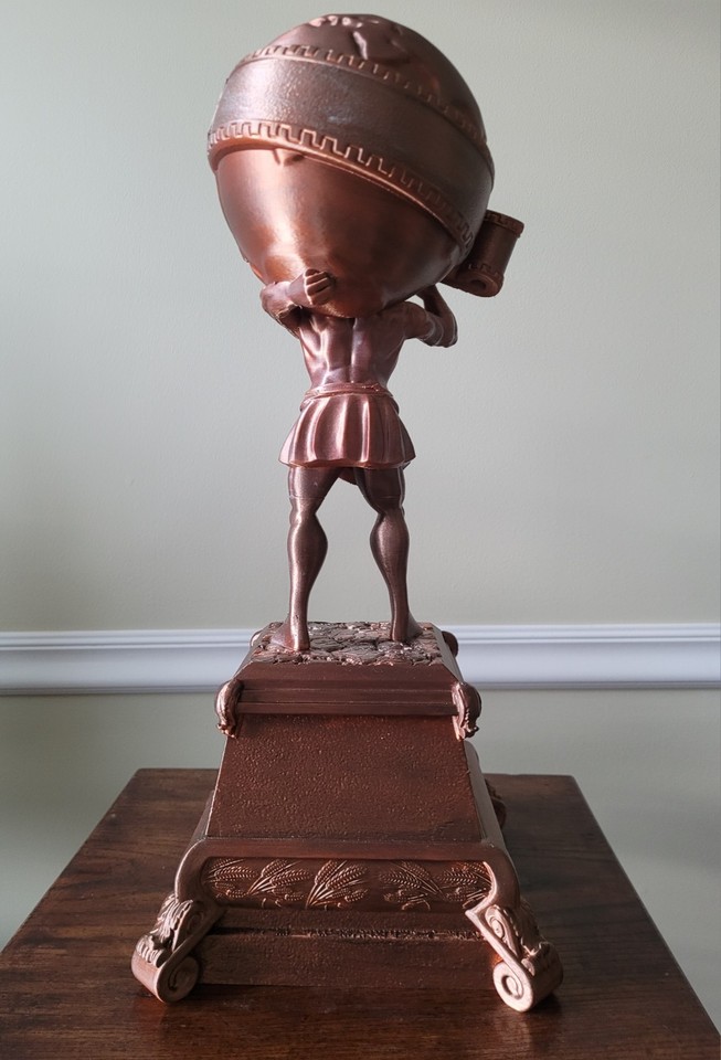 Schlitz Beer Pre Prohibition 3 D Reproduction 19" Tall Atlas Statue | eBay