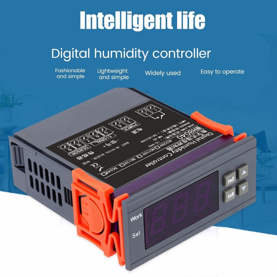 WH8040 Digital Humidity Controller Electronic Humidity Control ...